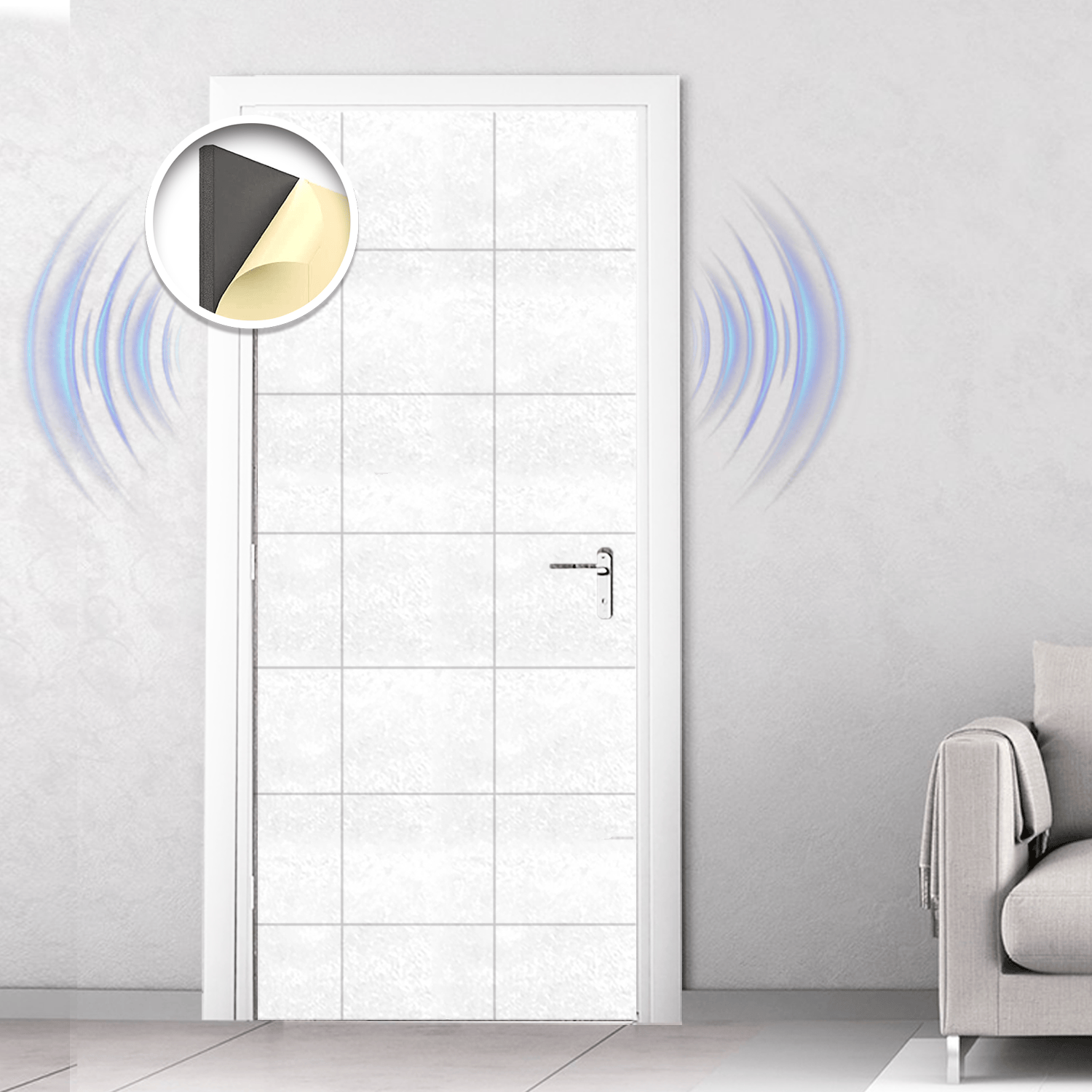 Soundproof Door Kit | All In One Acoustic Solution | Arrowzoom ...