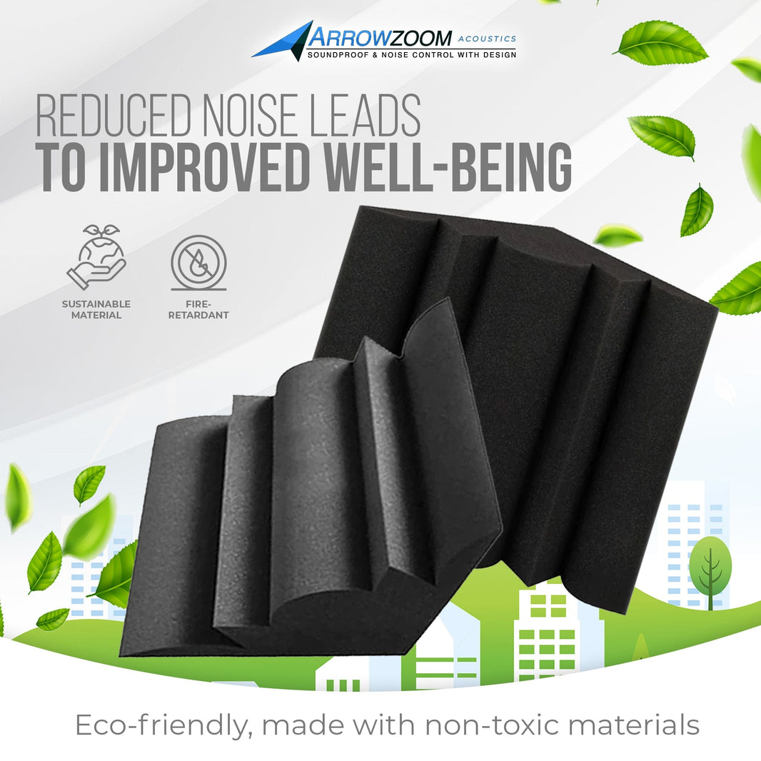 Bass Traps - Acoustic Foam | Soundproof & Sound Absorption | Arrowzoom ...