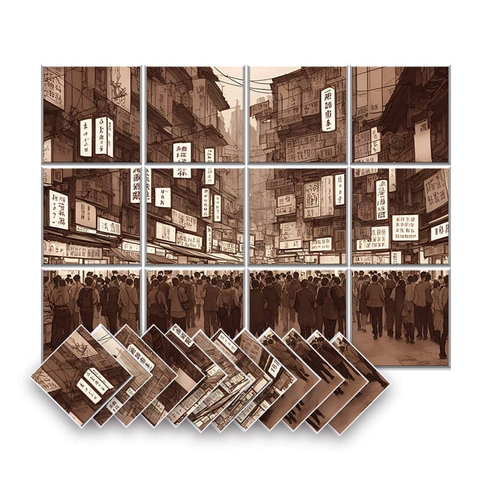 Arrowzoom Artwork Self-Adhesive Felt Art Wall Panels - KK1398 ...