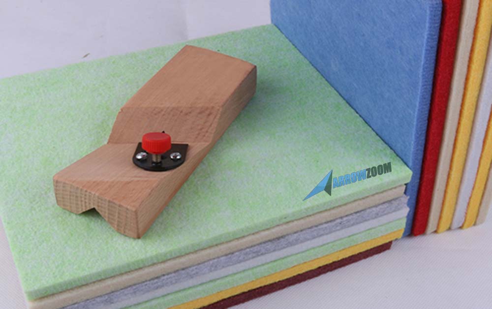Arrowzoom Heavy-Duty Wood Acoustic Polyester Fabric Panel Cutter KK1155 ...