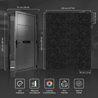 Soundproof Door Kit | All In One Acoustic Solution | Arrowzoom ...