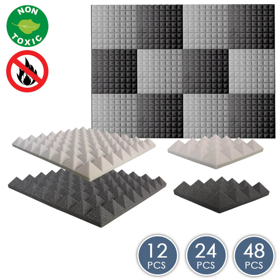 Pyramid - Acoustic Foam | Soundproof & Sound Absorption | Arrowzoom ...