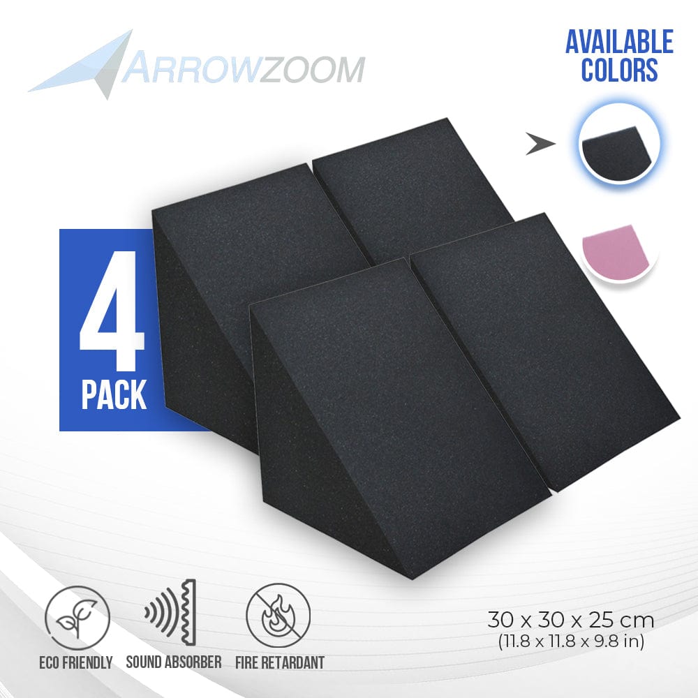 Arrowzoom Triangle Corner Bass Trap Series Solid Colors KK1161 ...