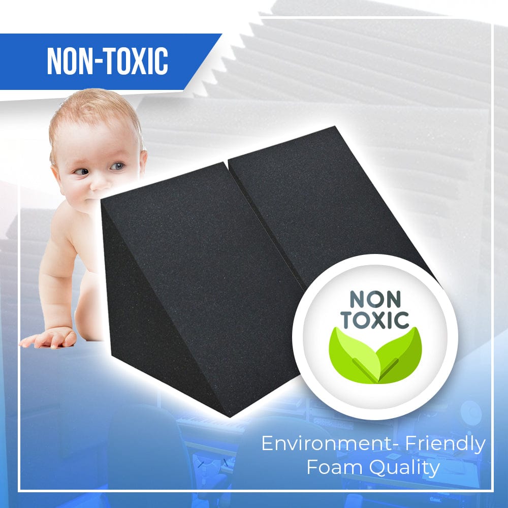 Arrowzoom Triangle Corner Bass Trap Series Solid Colors KK1161 ...