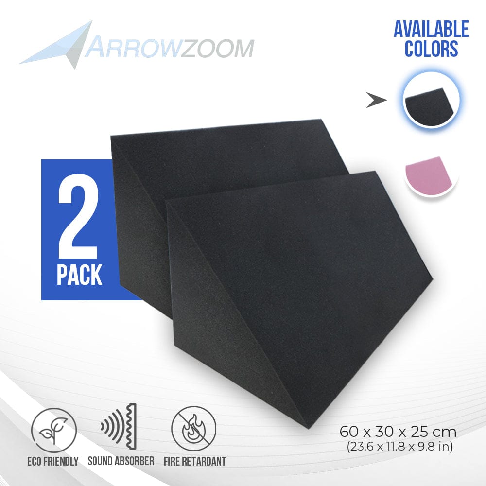Arrowzoom Triangle Corner Bass Trap Series Solid Colors KK1161 ...