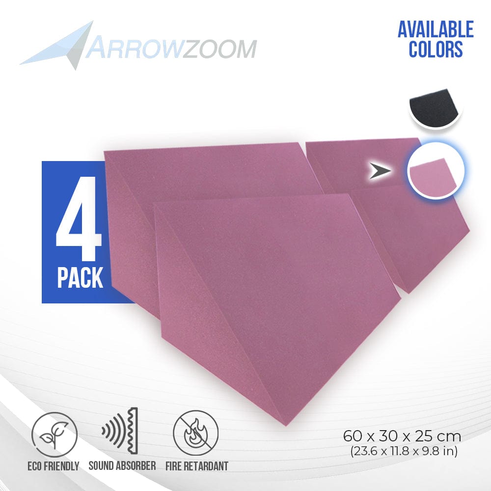 Arrowzoom Triangle Corner Bass Trap Series Solid Colors KK1161 ...