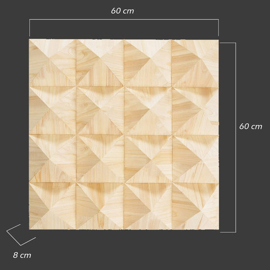 New Pyramid Acoustic Wood Diffuser KK1099 | Sound Absorb | Arrowzoom ...