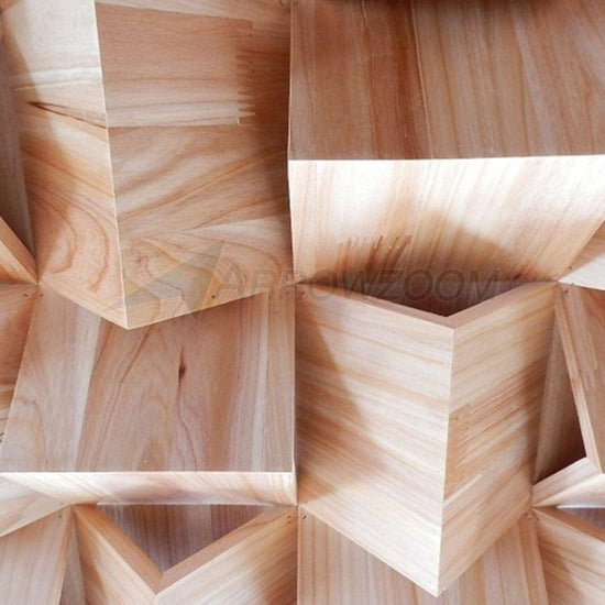 New Pyramid Acoustic Wood Diffuser KK1099 | Sound Absorb | Arrowzoom ...