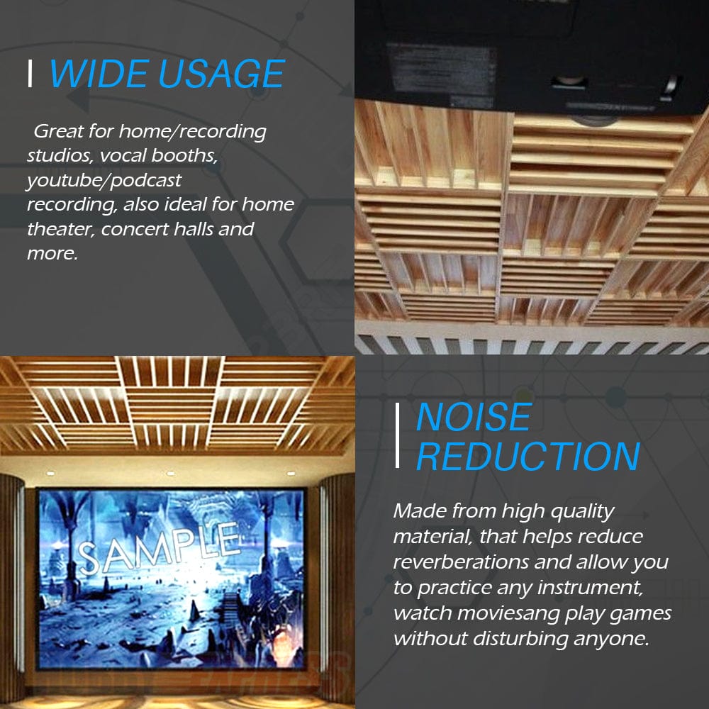 Arrowzoom™ Acoustic Sound Diffuser - Rectangle - KK1096 | Arrowzoom ...