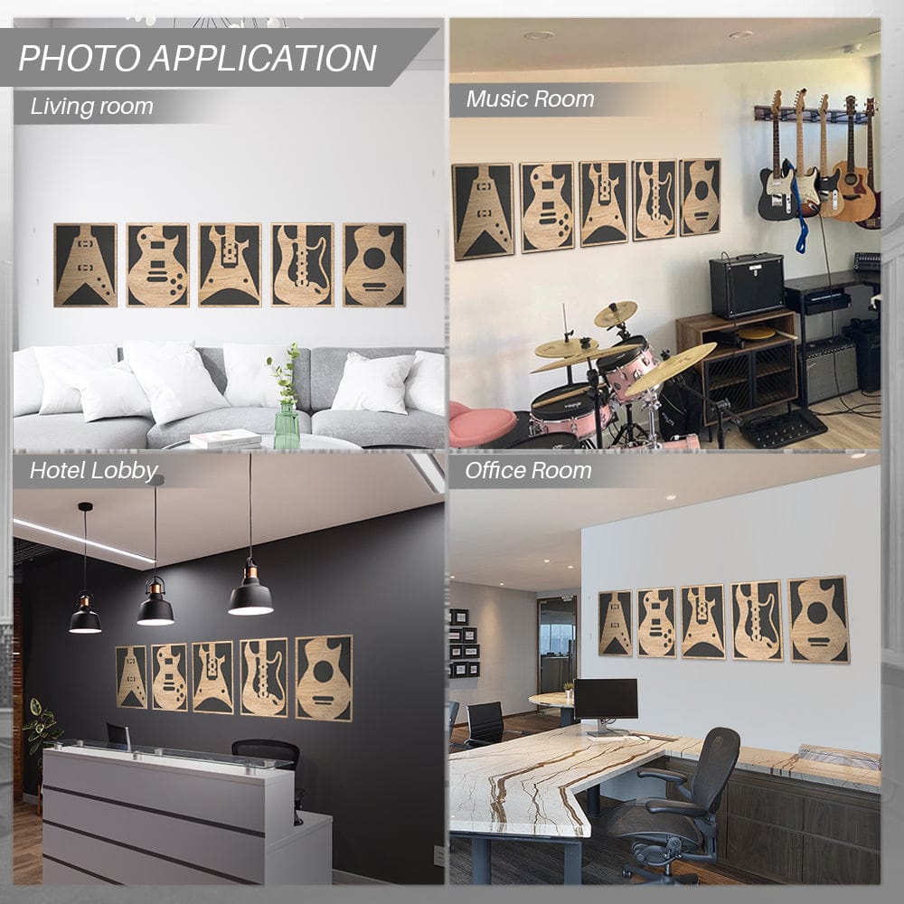 Arrowzoom™ Diffuse PRO Guitar Acoustic Wooden Panel - KK1328 ...