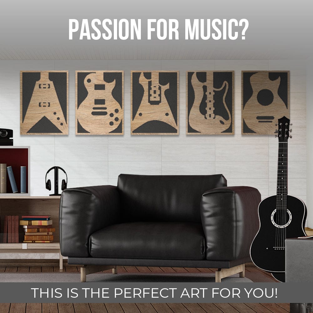 Arrowzoom™ Diffuse PRO Guitar Acoustic Wooden Panel - KK1328 ...